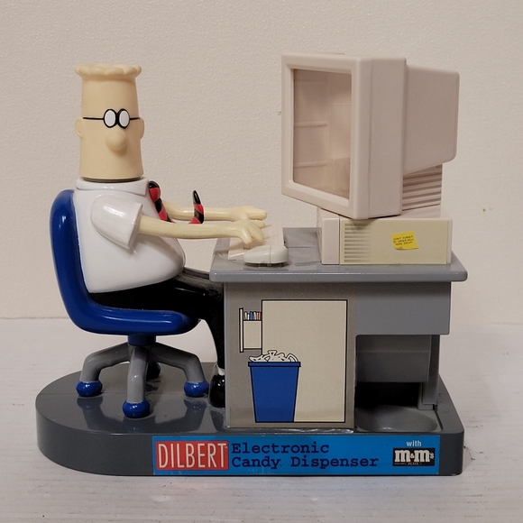 Toys | Vintage Dilbert Electronic Mms Candy Dispenser | Poshmark